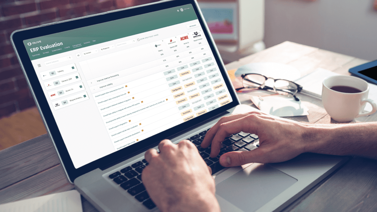 The Software Selection Process | Olive Technologies