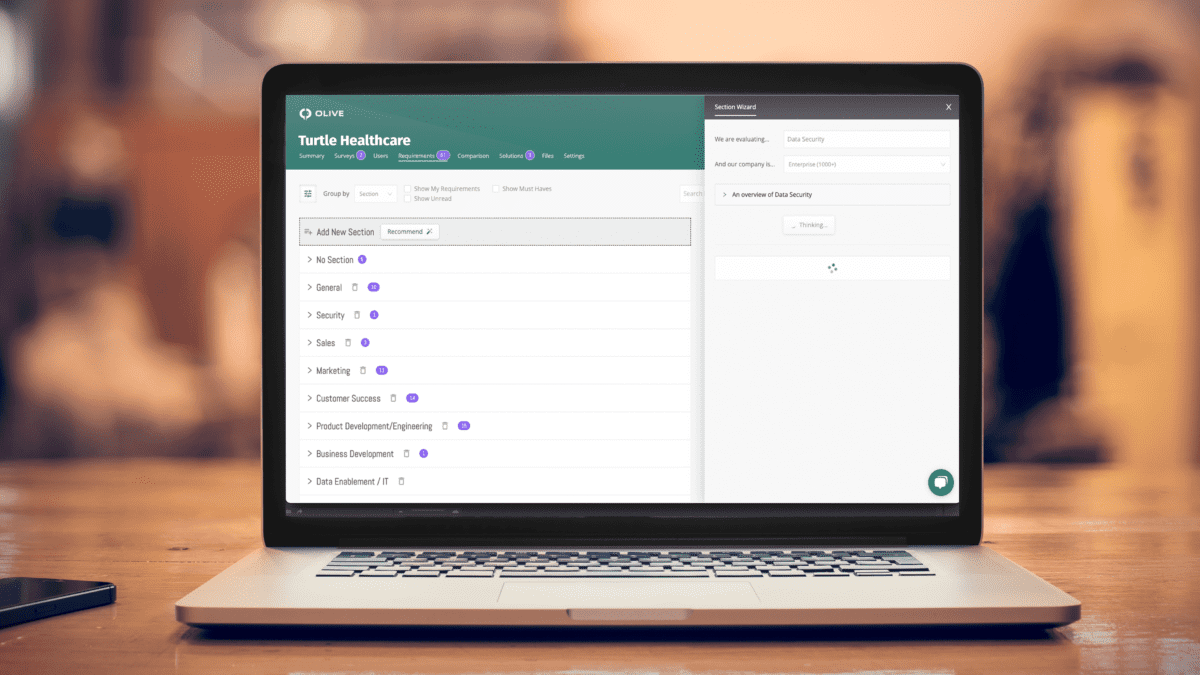 AI Solution Recommendations | Olive Technologies
