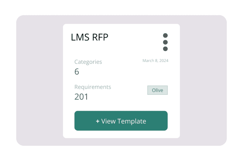 LMS RFP Template