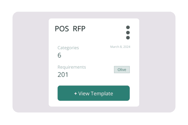 POS RFP Template
